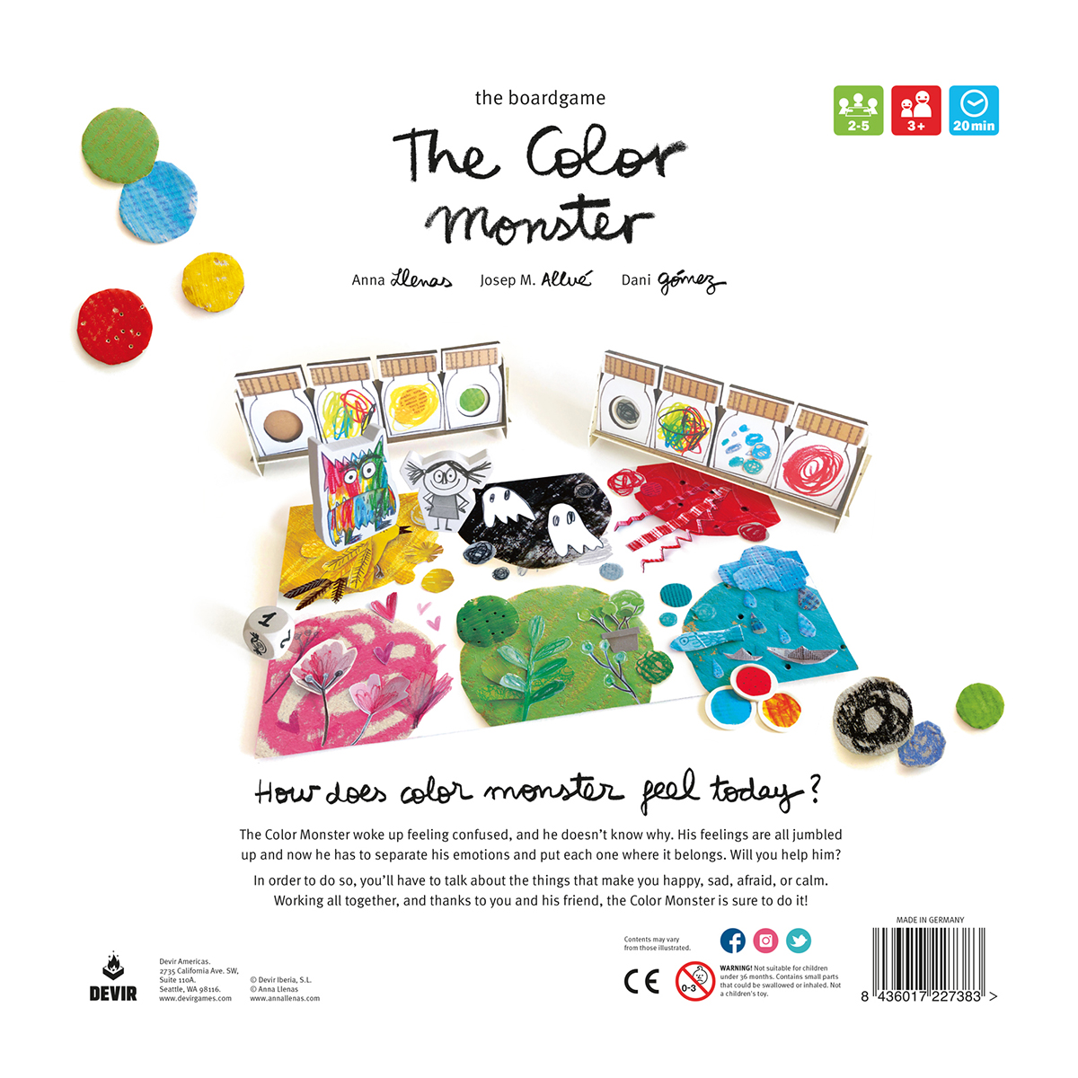 The Color Monster – Devir Américas